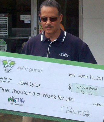 Va. man wins lotto, gets $1,000 a week for life - WTOP News