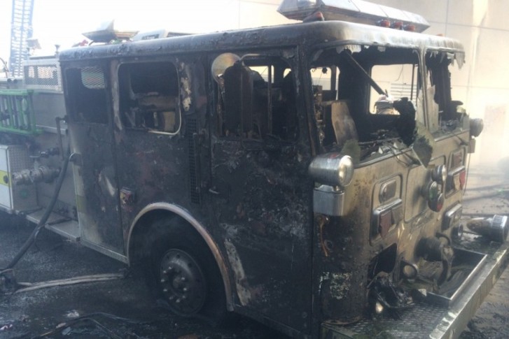 Photos: Smoke from fire in Prince George’s County fills skyline | WTOP