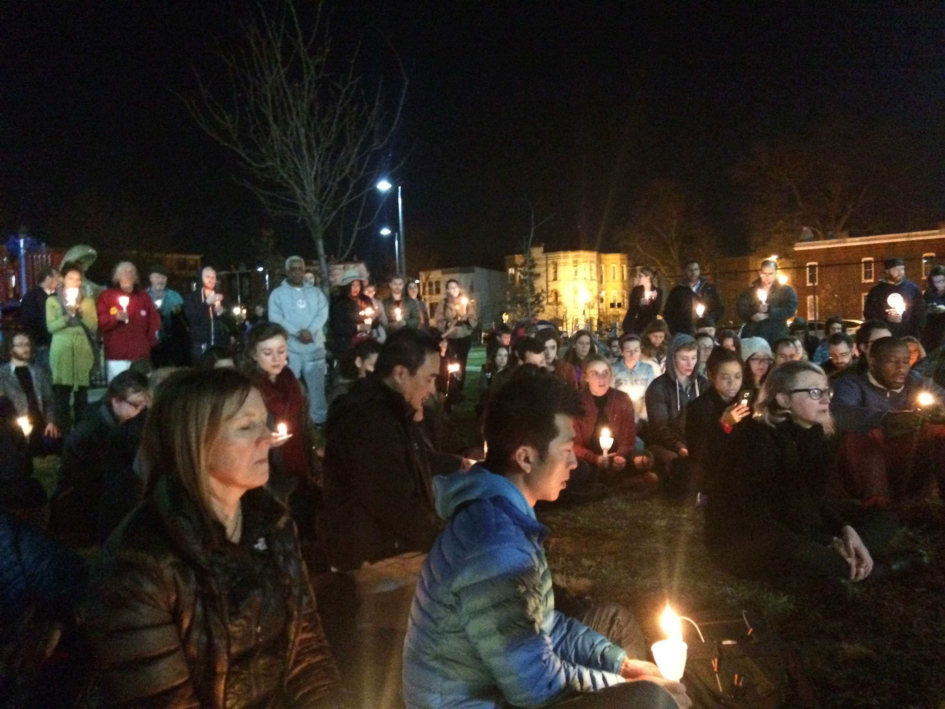 Mourners gather at vigil for slain DC yoga instructor - WTOP News