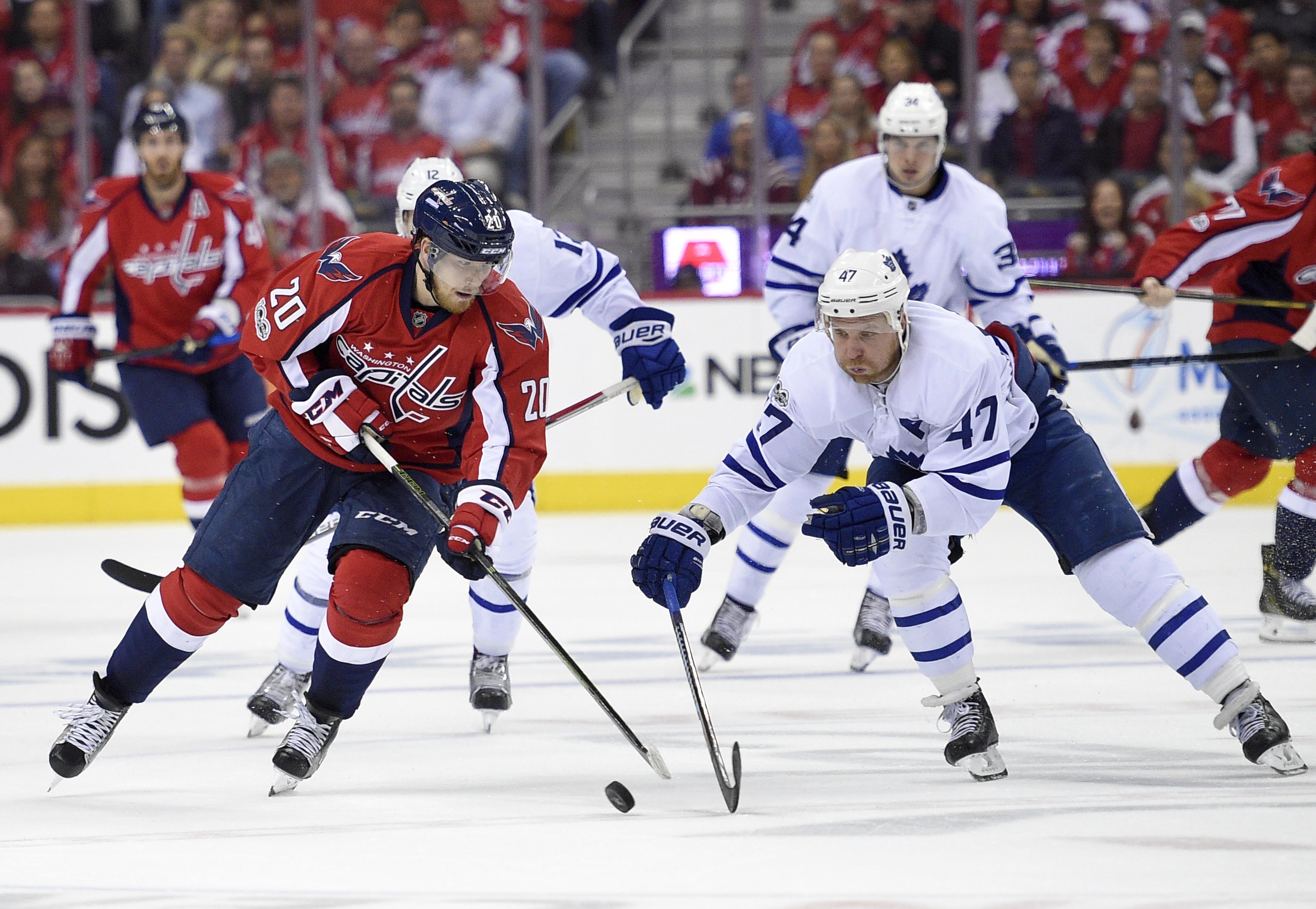 Caps look to clip Leafs in game 6 - WTOP News