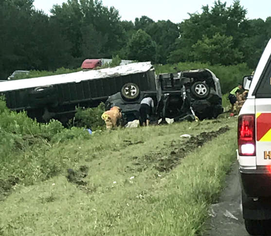 4 transported to hospital after Interstate 95 crash | WTOP