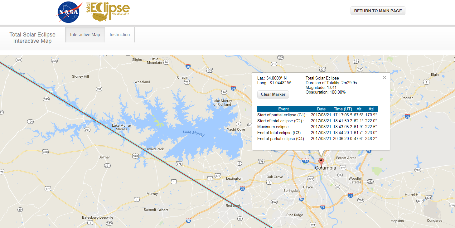 Find out the maximum eclipse moment for exactly where you are - WTOP News