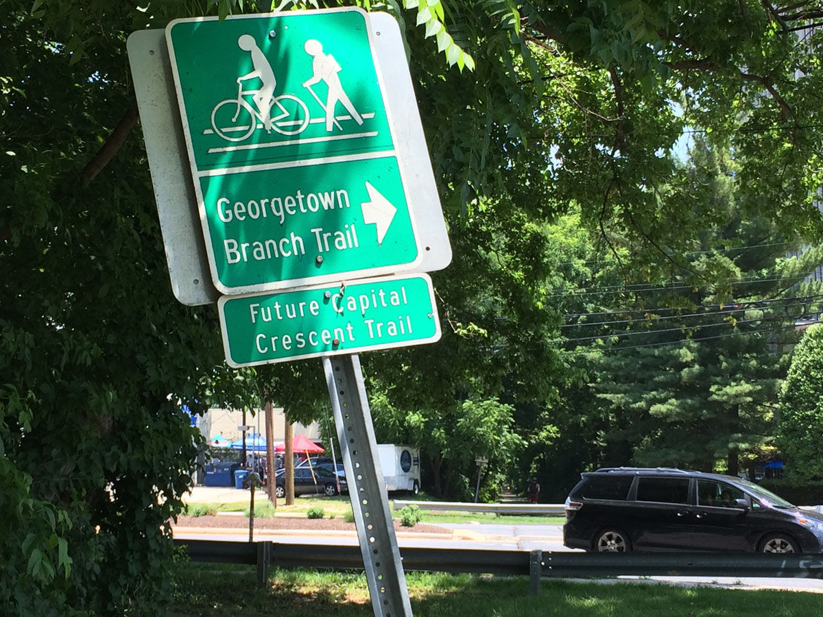 Popular Md. jogging trail closes as Purple Line construction begins ...