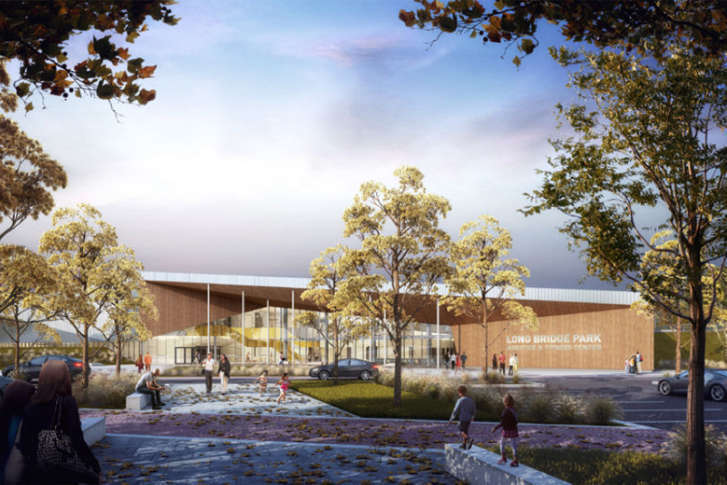 Arlington plans for new Long Bridge Park aquatics center advance | WTOP