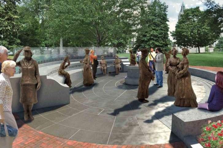 Monument honors 400 years of Va. women’s achievements | WTOP