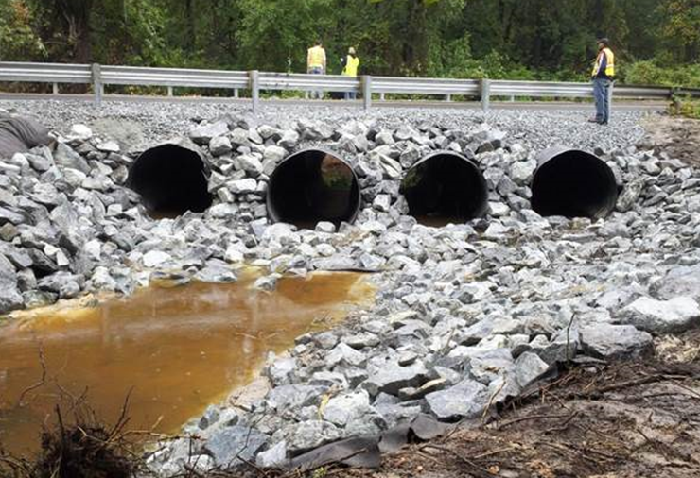 Bridge improvements close Md. 381 over Timothy Branch through August ...