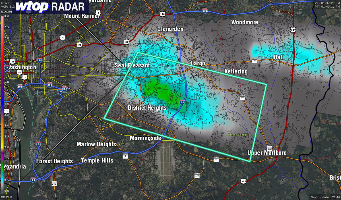 Wet weather continues: Severe thunderstorms, floods threaten DC area ...