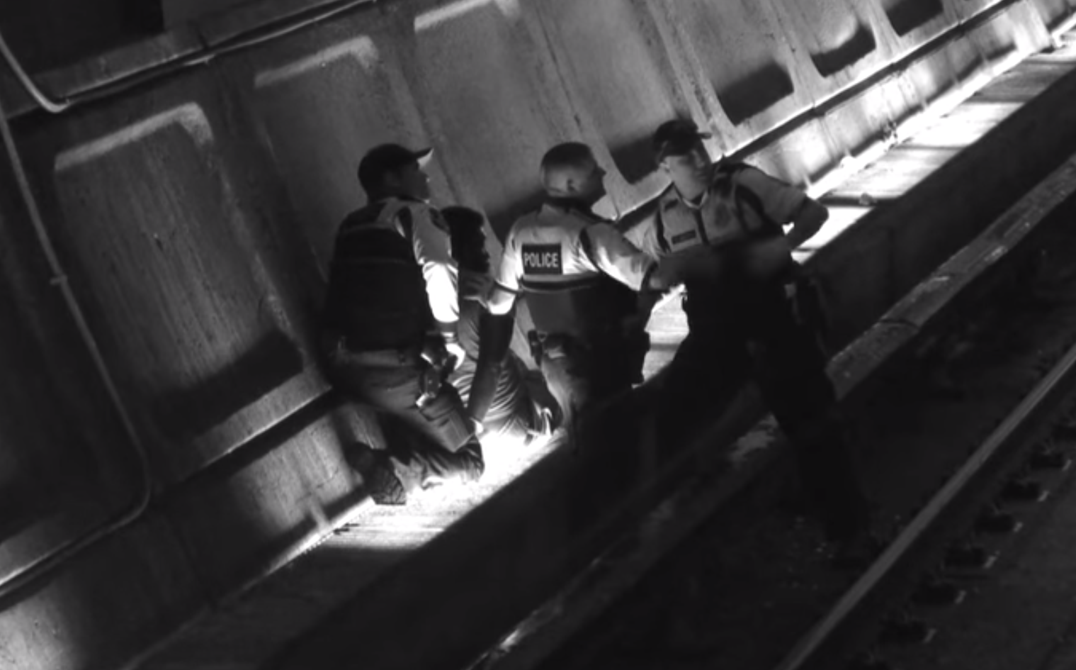 WATCH: Shooting suspect arrested on Metro tracks during morning rush ...