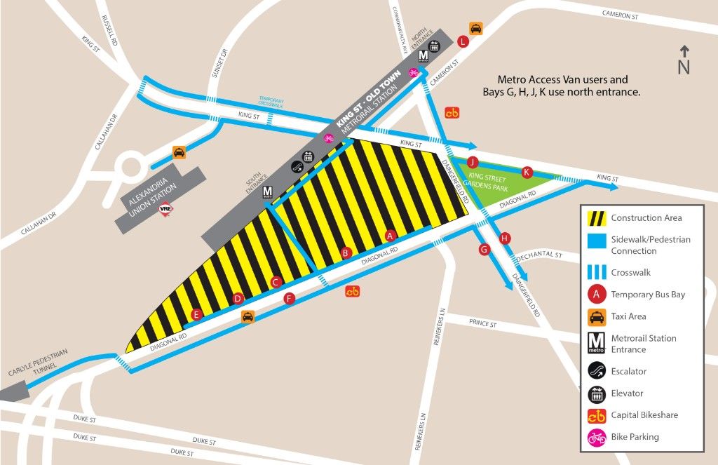 What Alexandria Metro riders need to know as major station work kicks ...