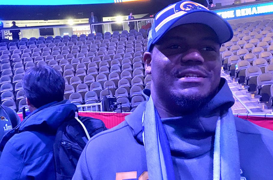 Rams LB Micah Kiser’s football IQ dates back to time at Gilman - WTOP News