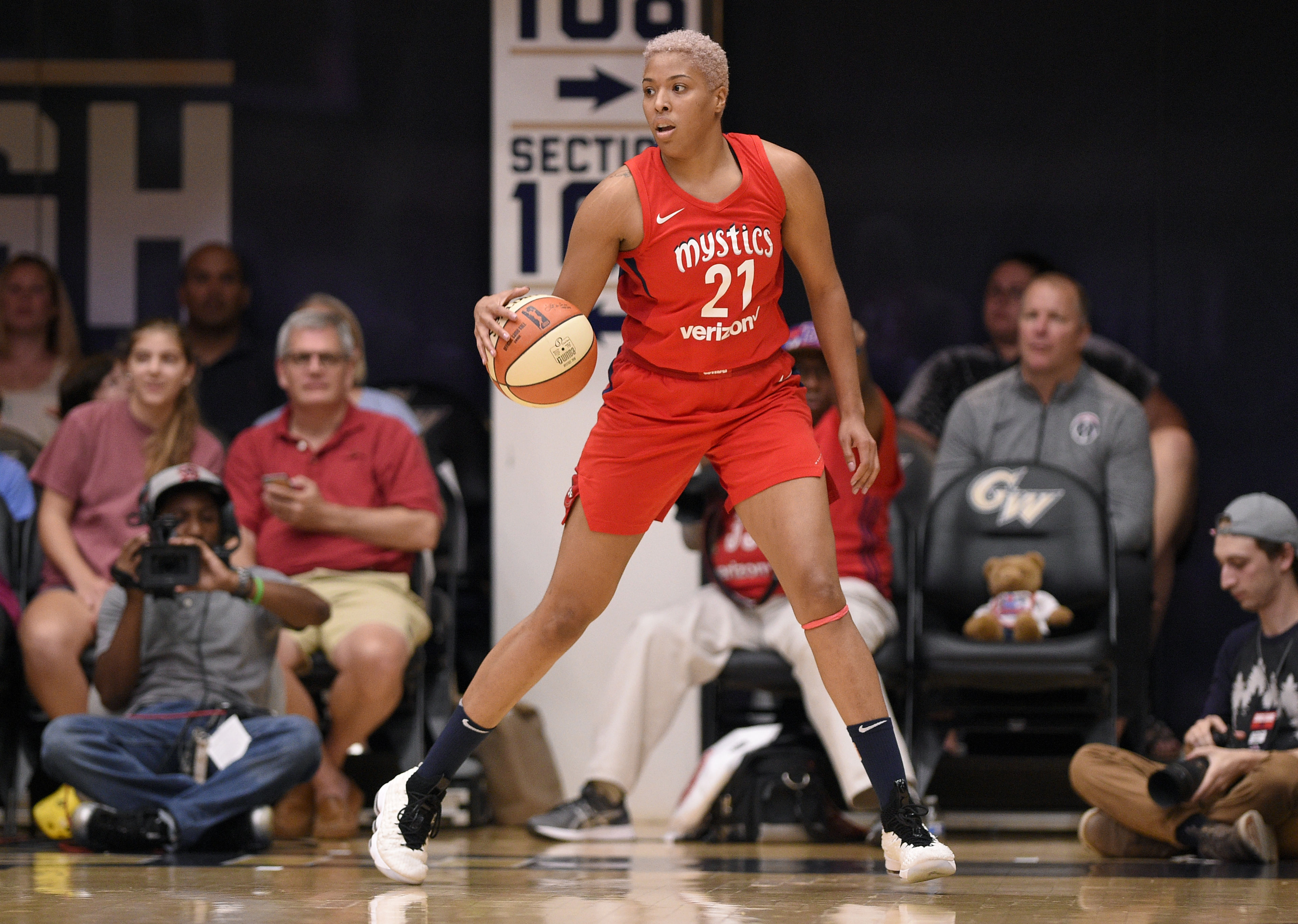 Hawkins has career-high 21, Mystics whip Wings 86-62 - WTOP News