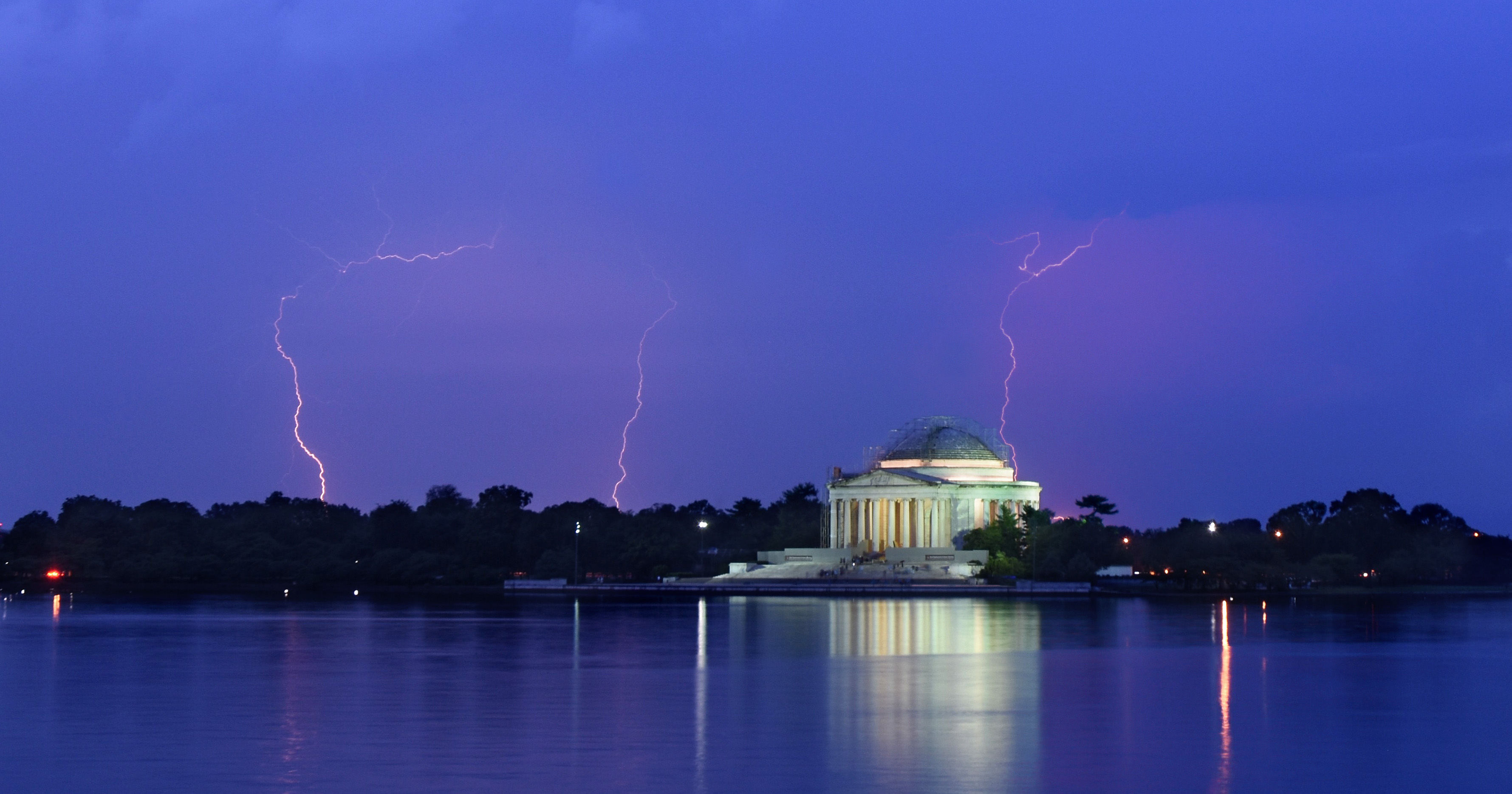 Slow-moving, tropical-like storms hit DC area, bringing possible ...