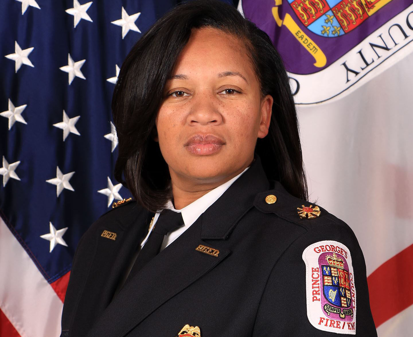 Green announced as Prince George’s Co.’s 1st woman fire chief - WTOP News