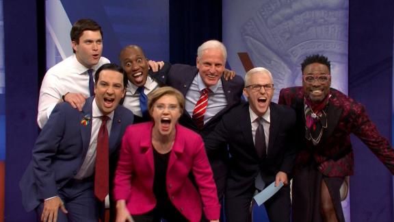 ‘SNL’ gets help from Billy Porter, Woody Harrelson and Lin-Manuel ...