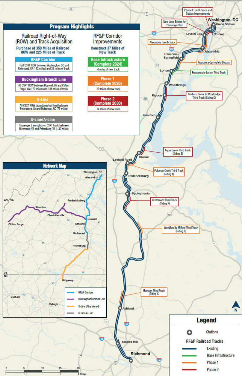 Major Amtrak, VRE expansion set under $3.7 billion Virginia-CSX deal | WTOP
