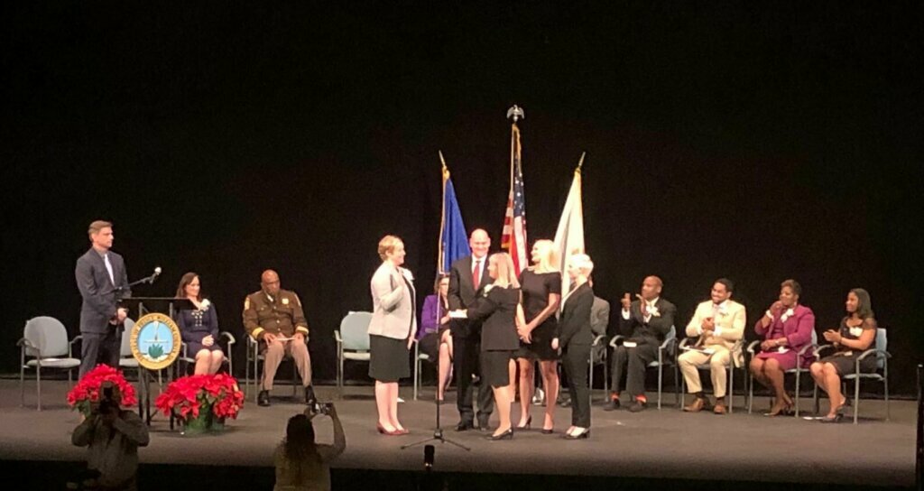 Sworn in: Democrat now leads Prince William County Board of Supervisors ...