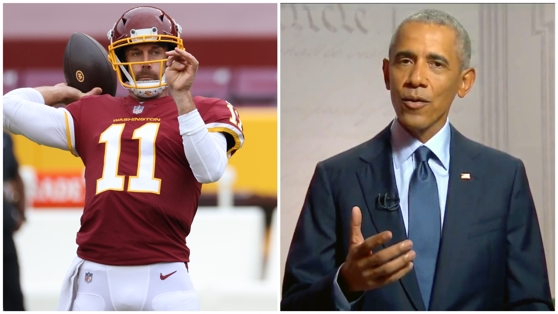 President Barack Obama congratulates Alex Smith on his return - WTOP News