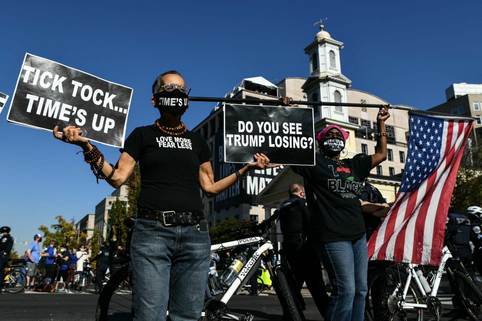 ‘Get stuff done’: Crowd combines rejoicing, demonstration in downtown ...