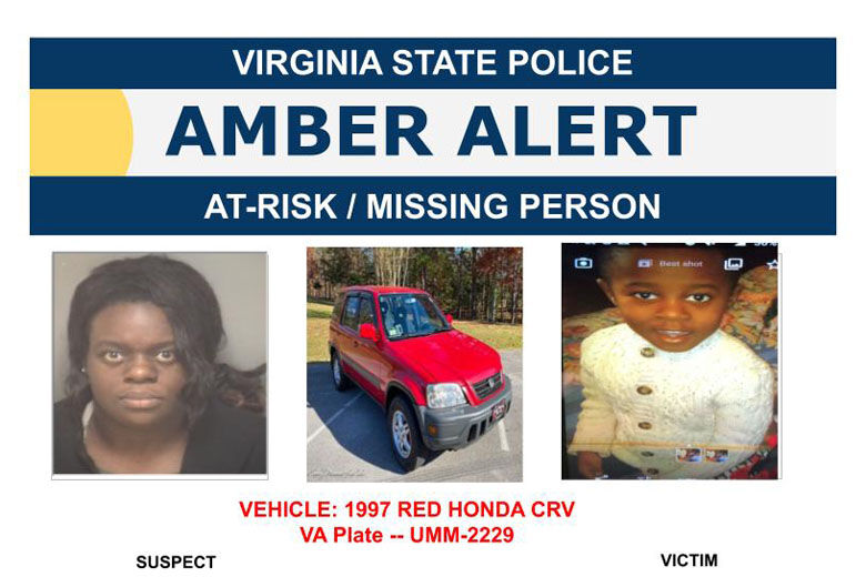 Amber Alert canceled for 5-year-old boy in Virginia - WTOP News