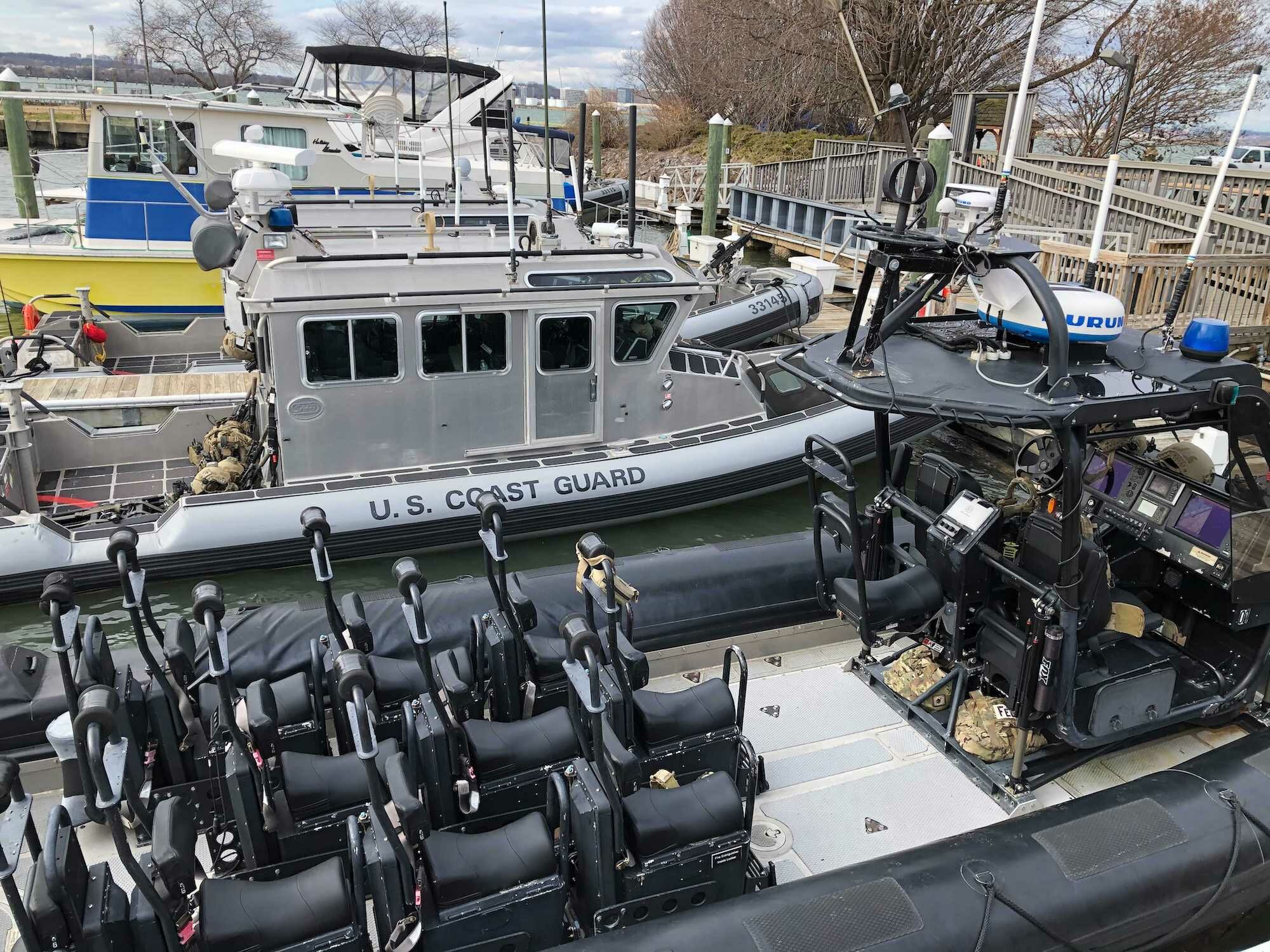 How the Coast Guard is helping secure the presidential inauguration ...