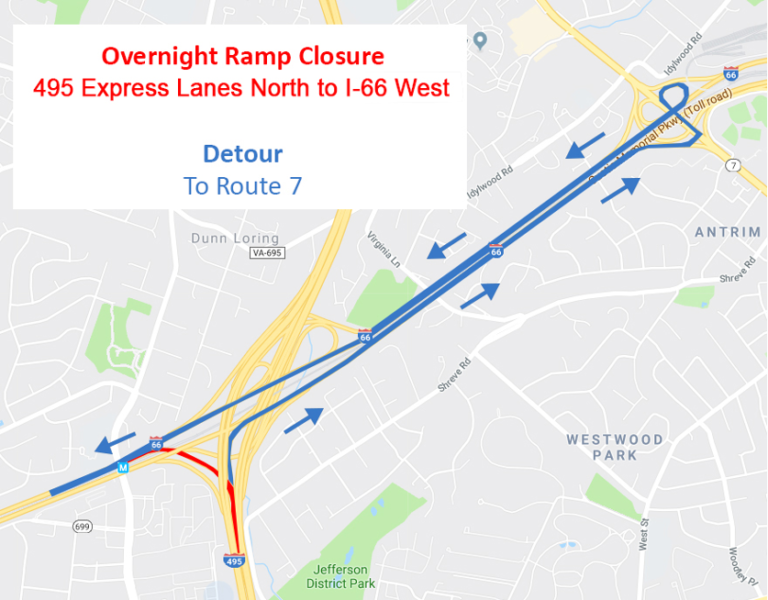 Weekend road and rail: Work on I-66, bridge work on Capital Beltway, 3 ...