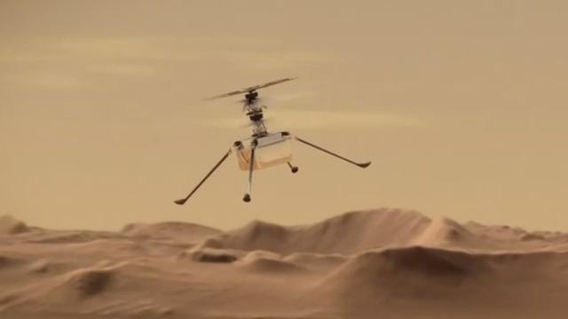 NASA’s Ingenuity mini-helicopter survives first night alone on Mars ...