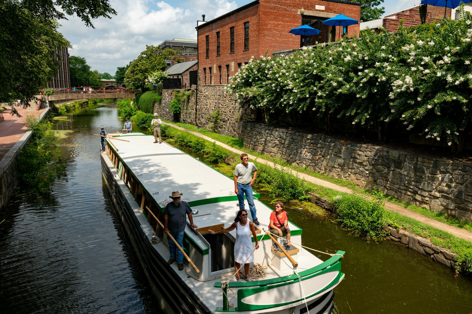 A boat from a different century has returned to the water in Georgetown ...