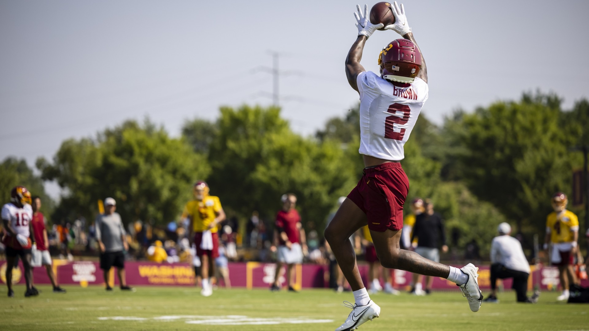 WFT camp notes: Observations on Dyami Brown, Logan Thomas and Steven ...