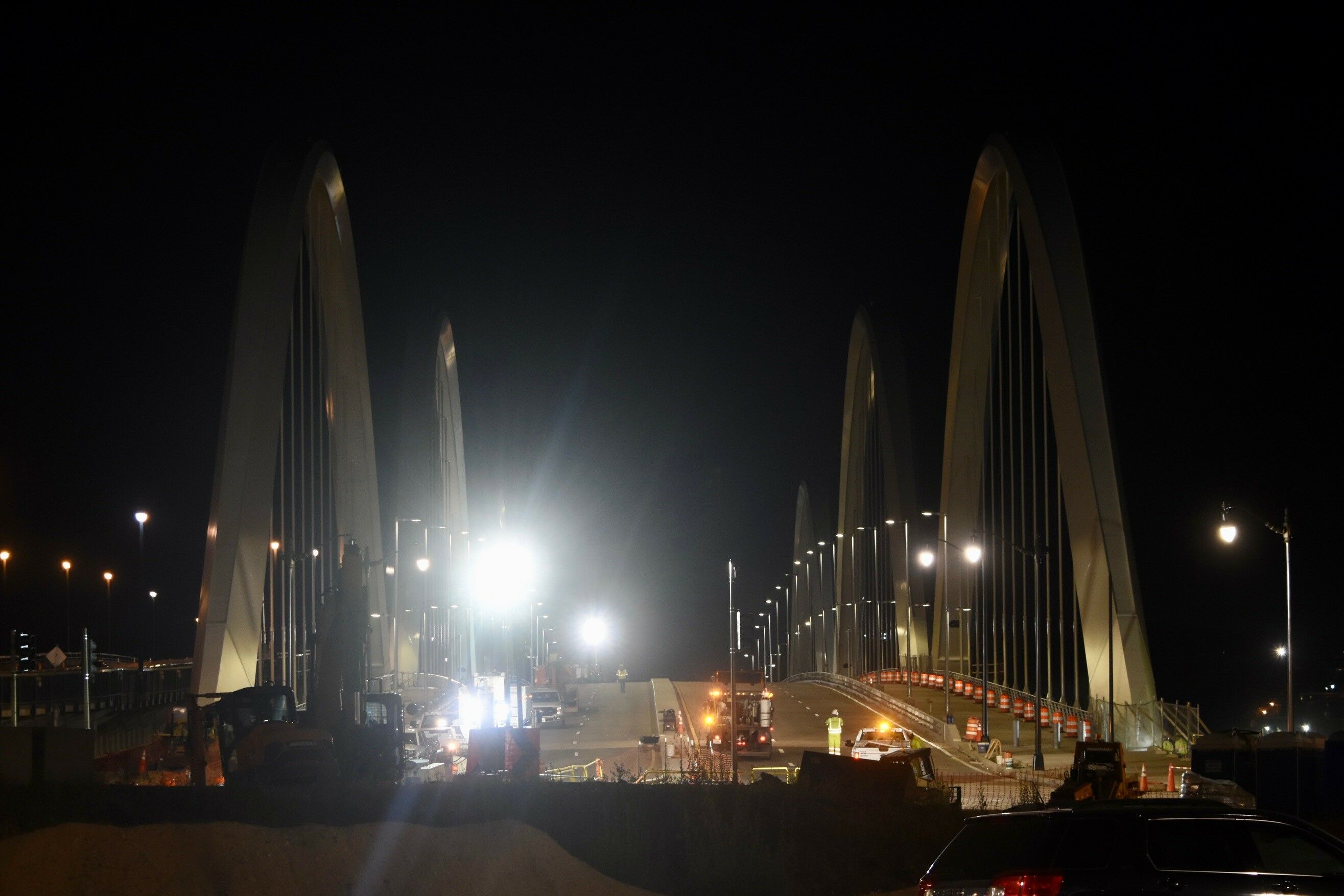PHOTOS: New Frederick Douglass Memorial Bridge opens to drivers - WTOP News