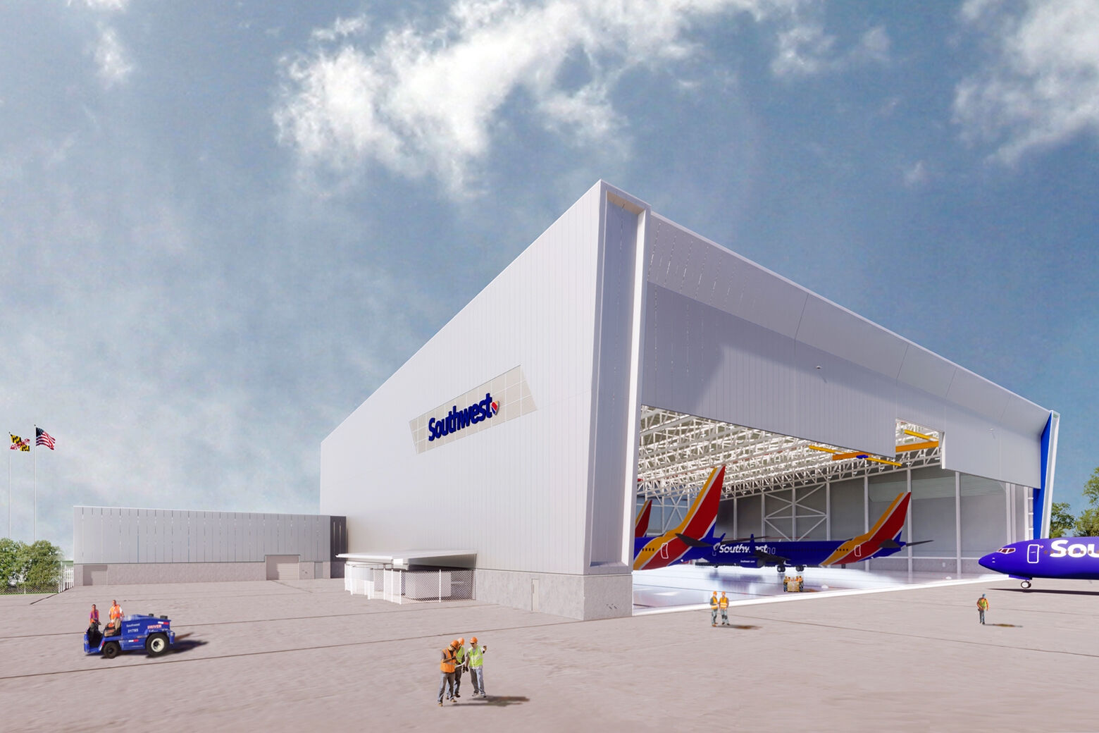 Southwest Airlines to build its first maintenance facility in the ...