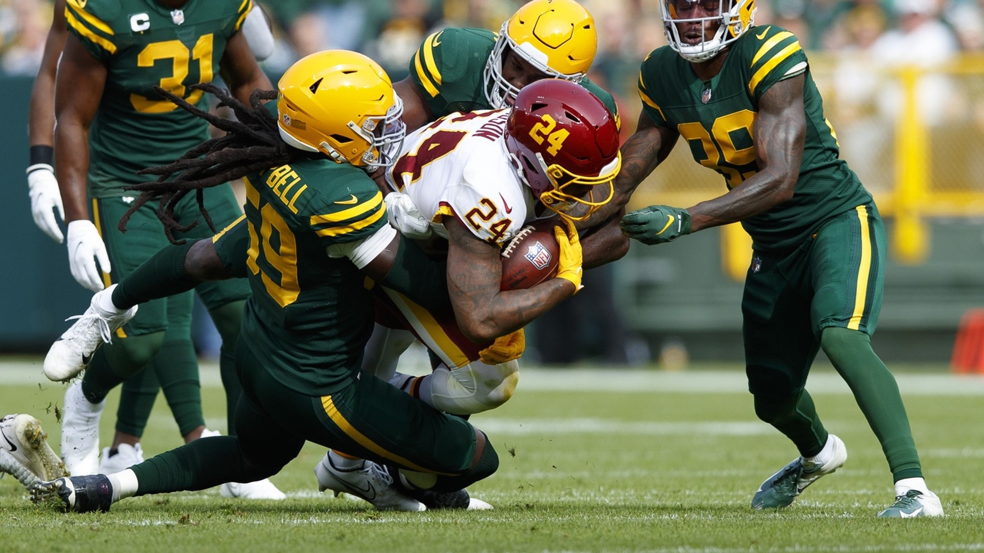 These 3 plays prevented Washington from truly hanging with Packers ...