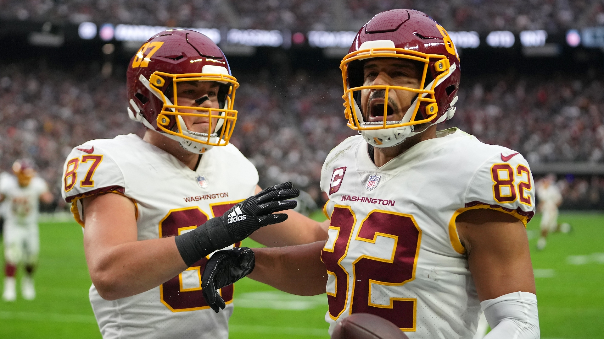 Reports: Washington TE Logan Thomas did tear ACL despite conflicting ...