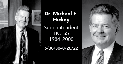 Michael Hickey, former Howard Co. schools superintendent, dies at 84 ...
