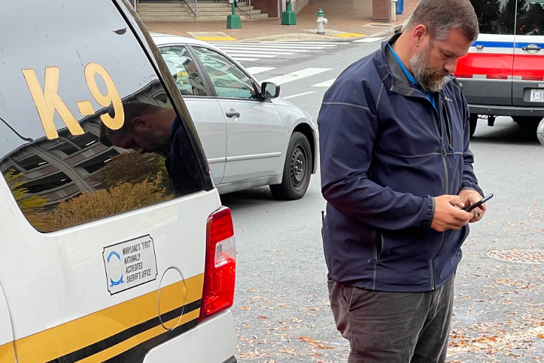 Montgomery Co Police Search For Suspects In Shooting That Left Car