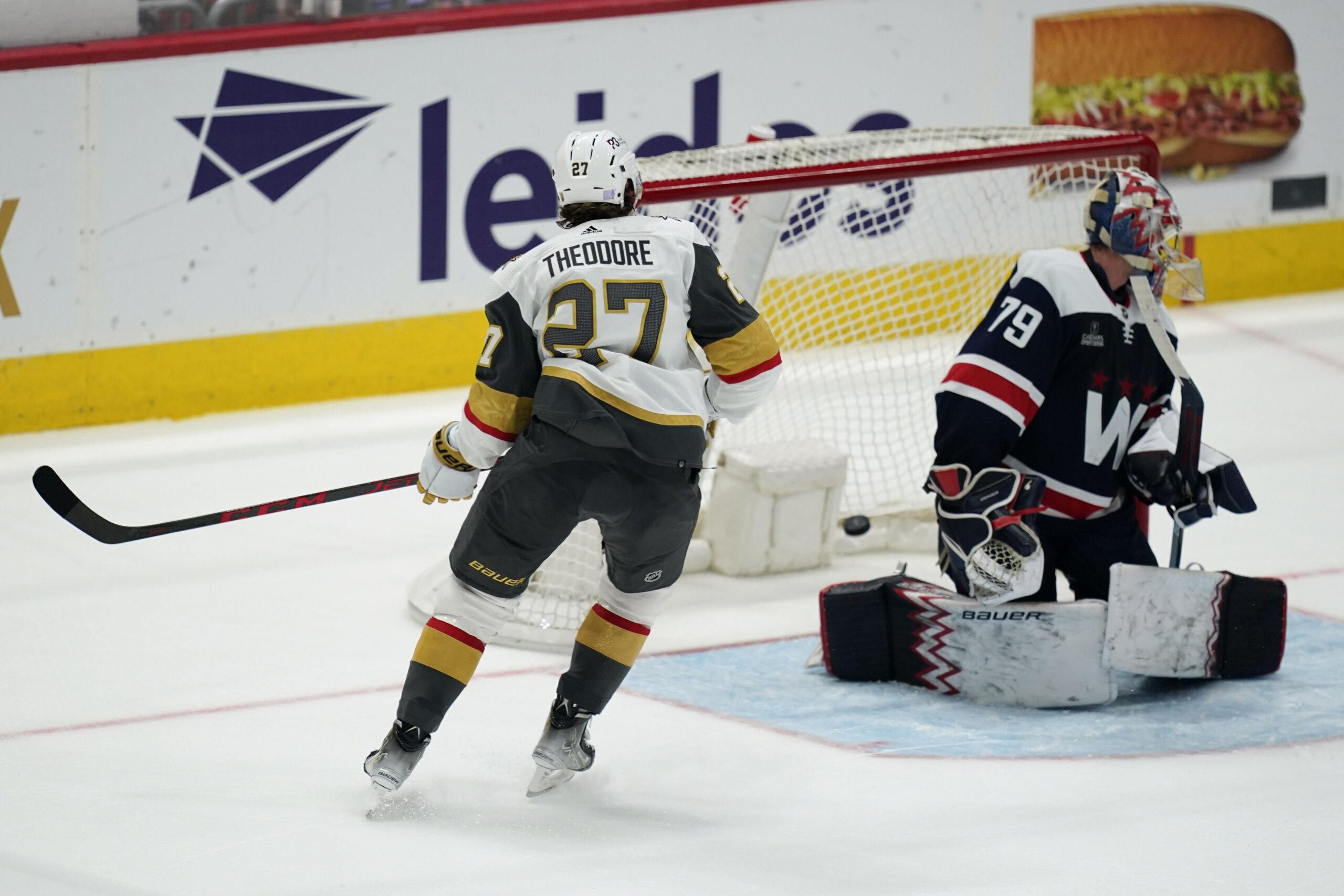 Theodore scores in OT, Golden Knights beat Capitals 3-2 - WTOP News