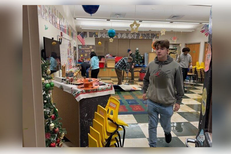 Burst frozen pipes at Prince George’s Co. church draws crowd of helping ...