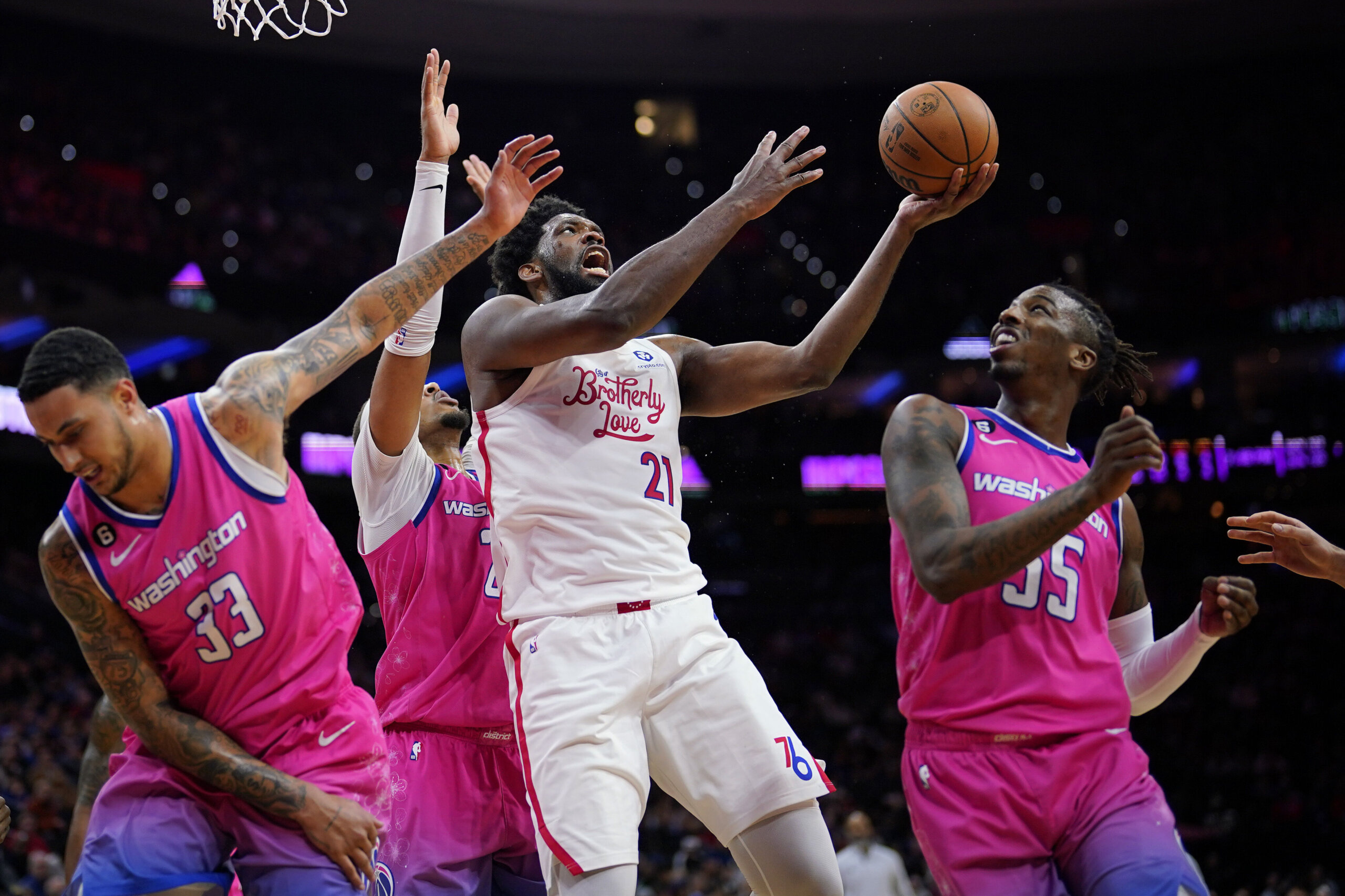 Embiid, Harden help 76ers cruise past Wizards 112-93 - WTOP News