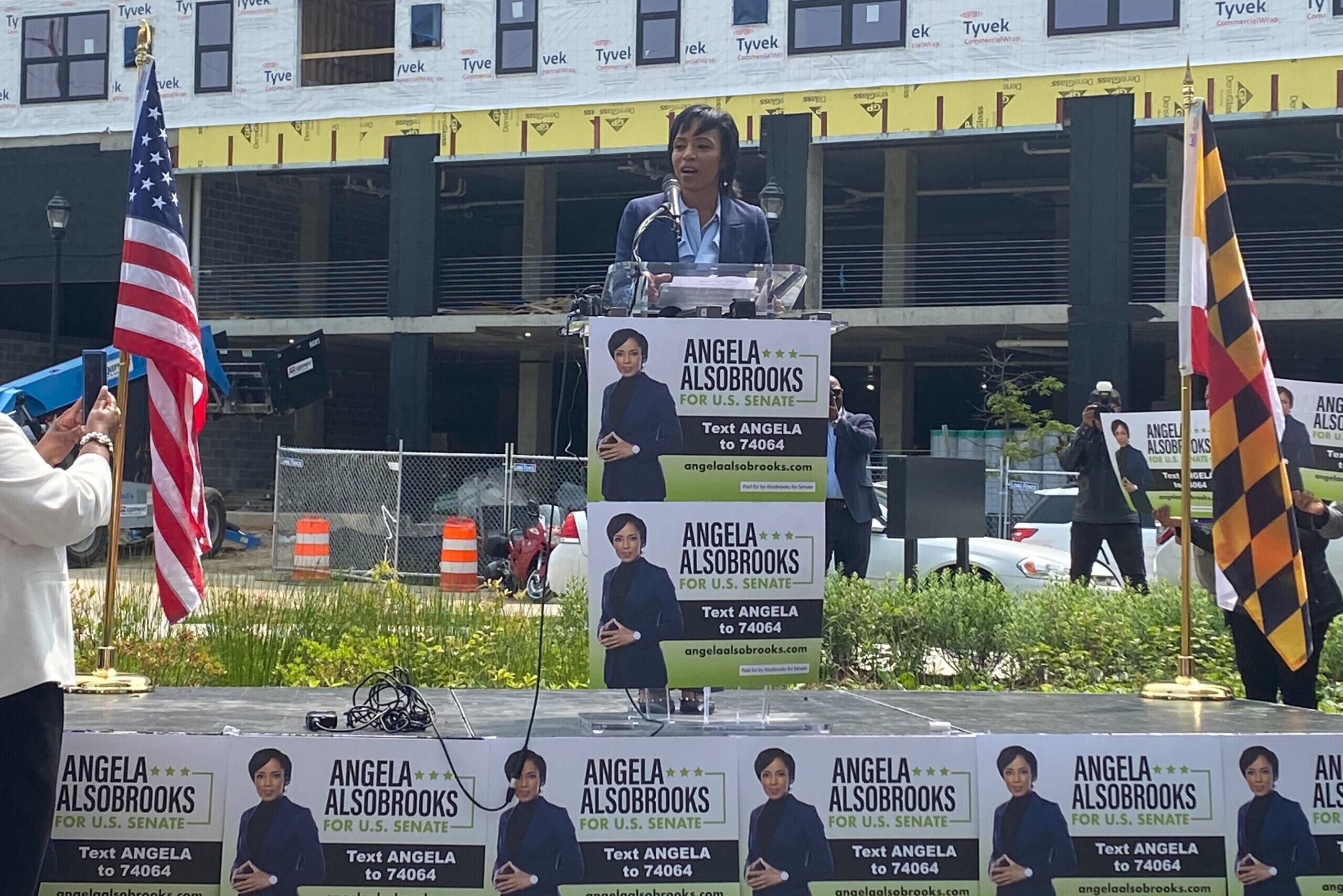 Angela Alsobrooks holds 1st rally of 2024 Senate campaign - WTOP News
