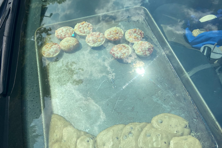 WATCH: Was Friday hot enough to bake in your car? We tried to find out ...