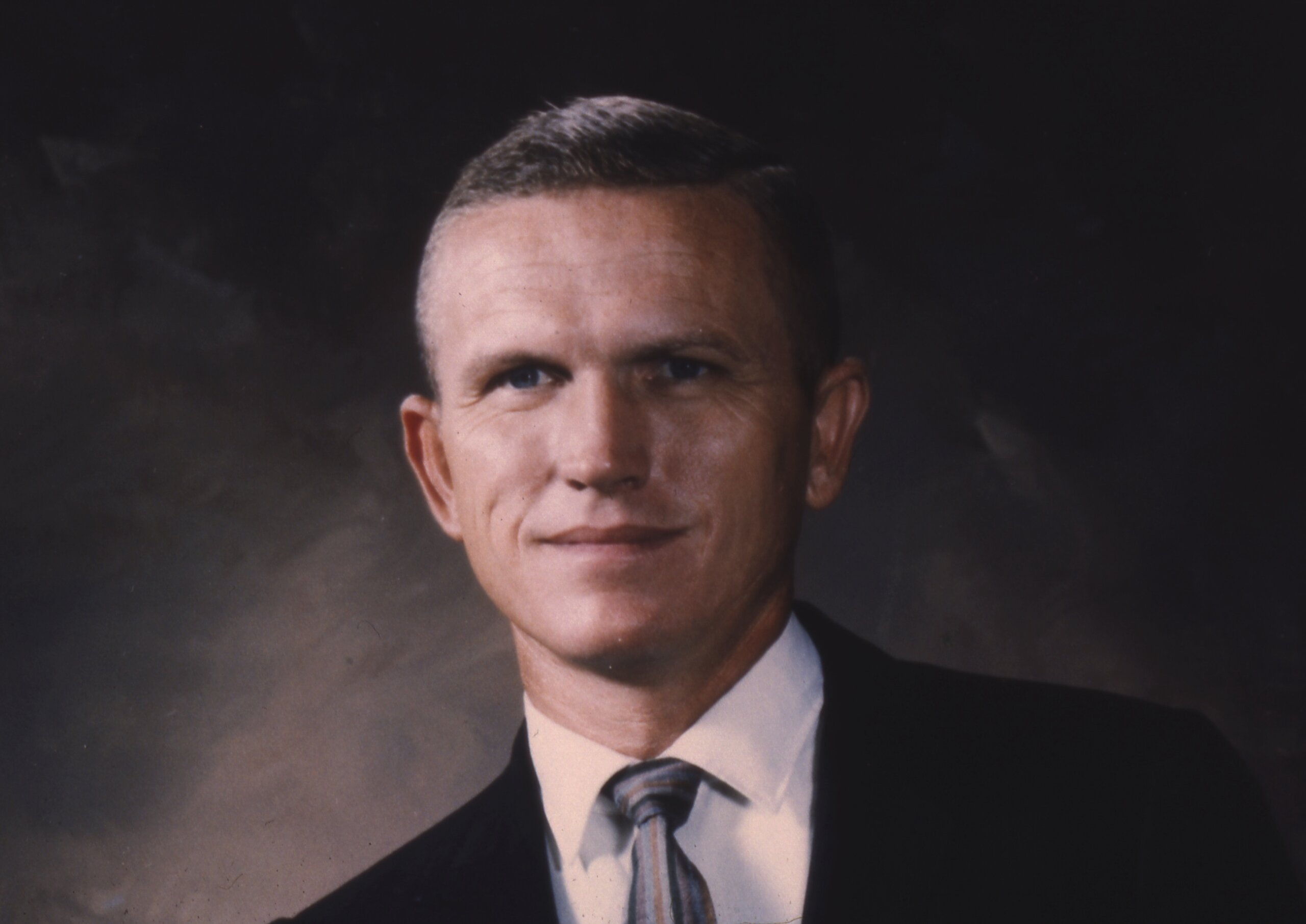 Astronaut Frank Borman, commander of the first Apollo mission to the ...