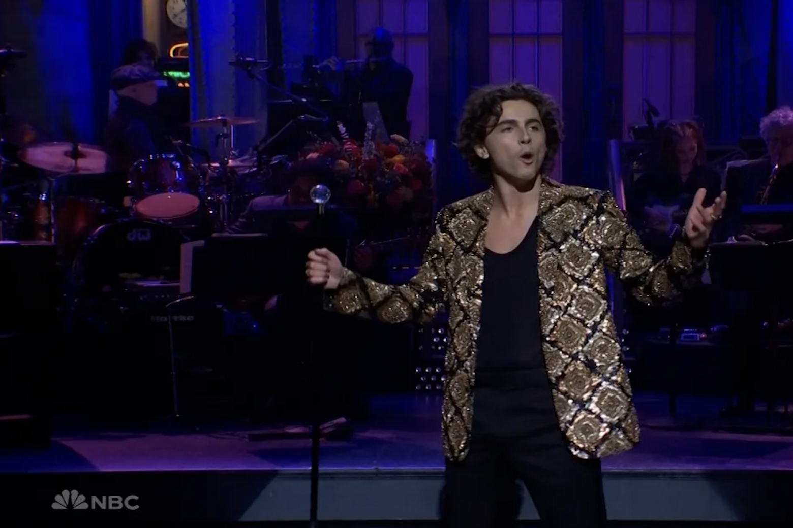 Timothée Chalamet raps about his ‘baby face’ in ‘SNL’ monologue with ...