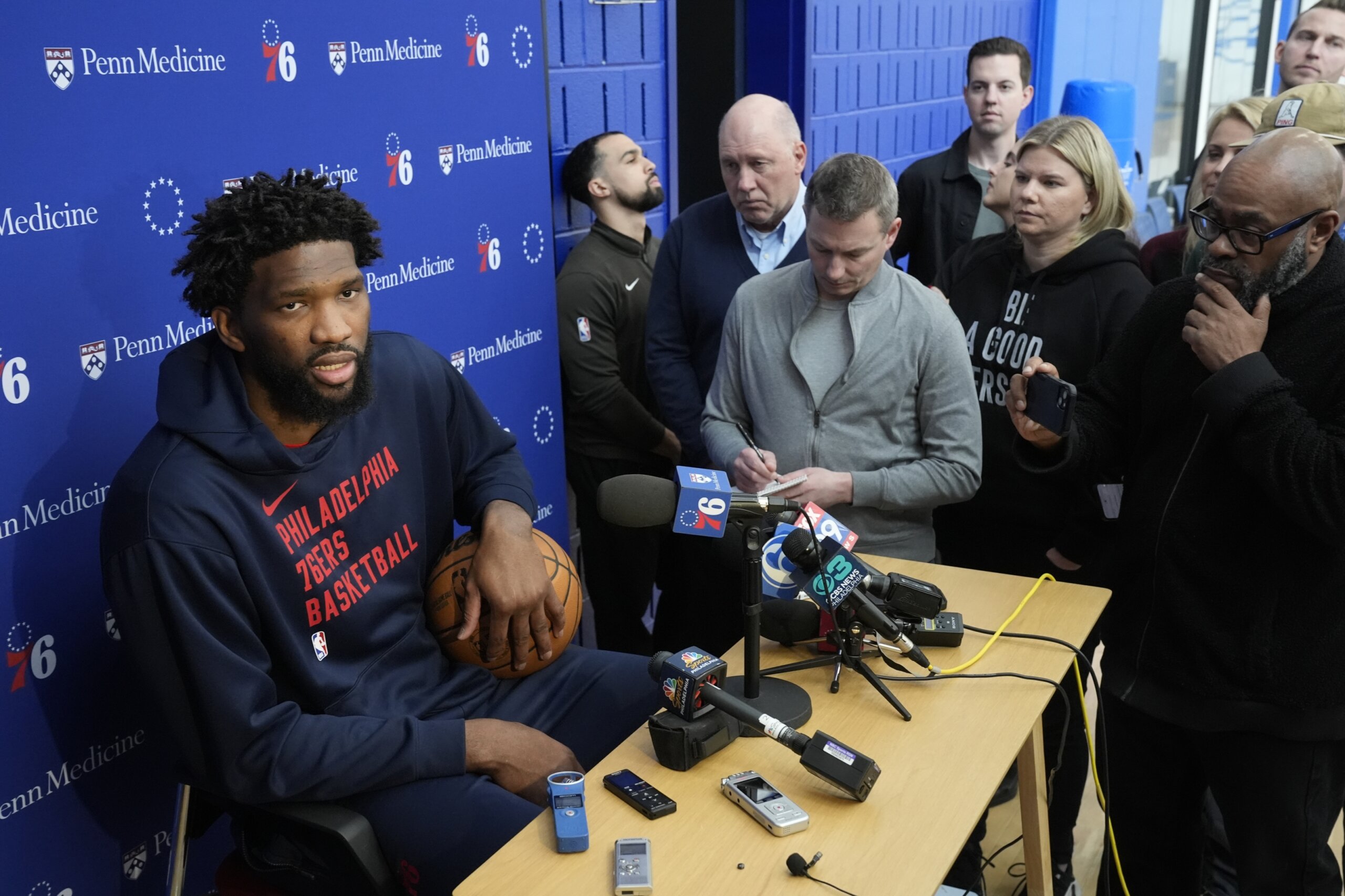 Embiid update: 76ers coach Nick Nurse says doctors are ‘happy with the ...