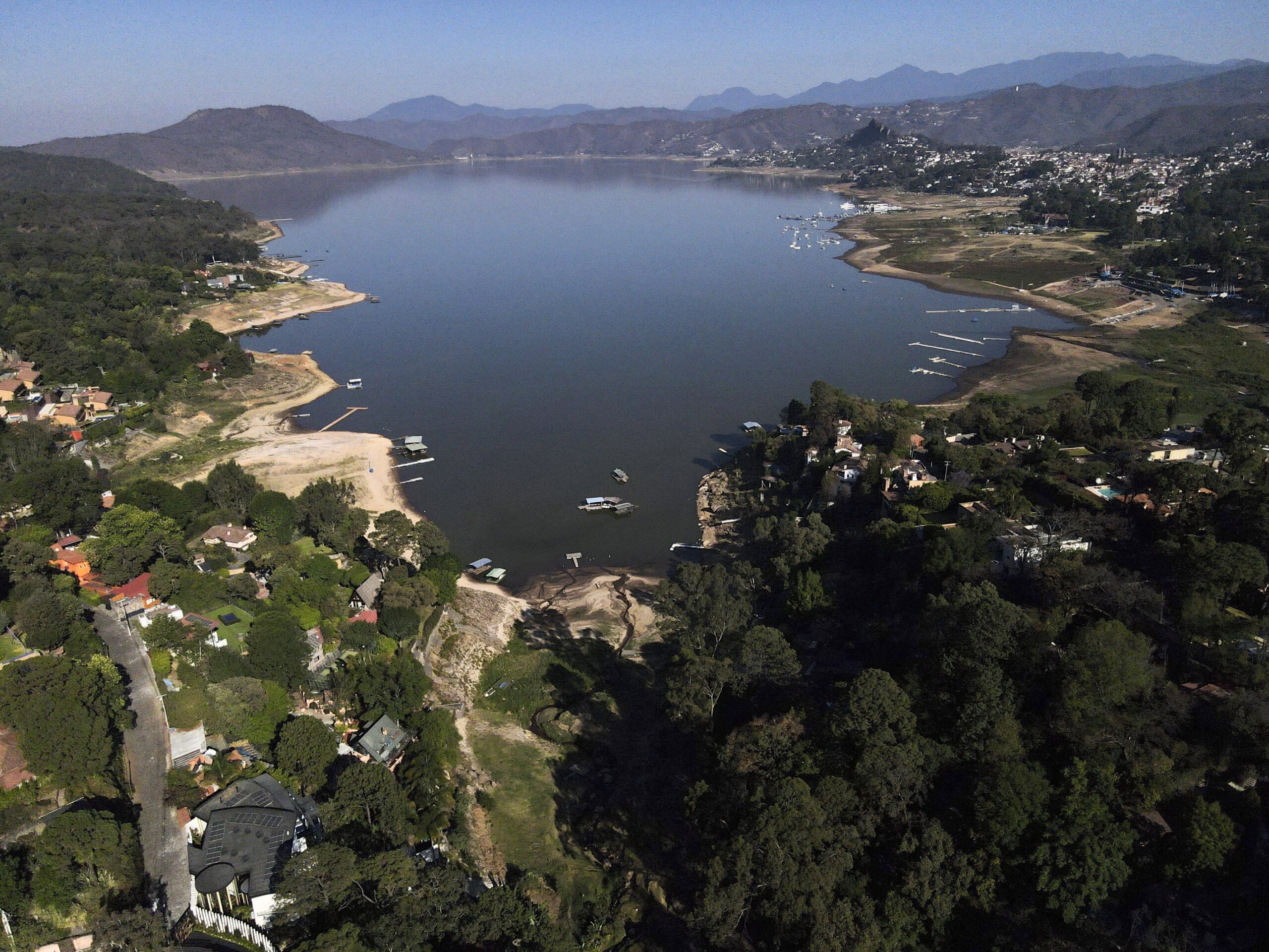In Mexico, a once glittering lake is being sucked dry by development ...