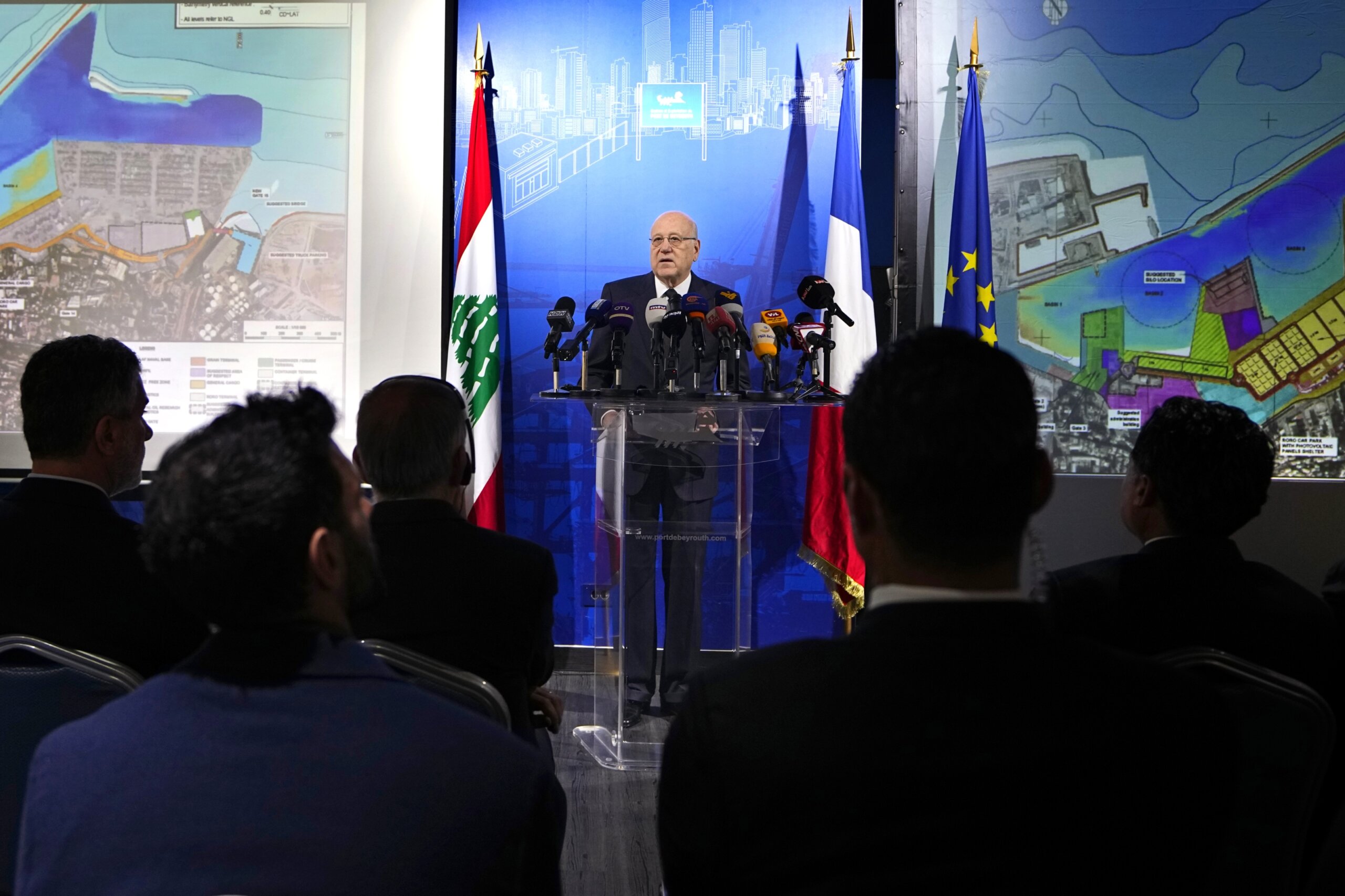 Lebanese, French officials float a plan to rebuild Beirut port nearly 4 ...