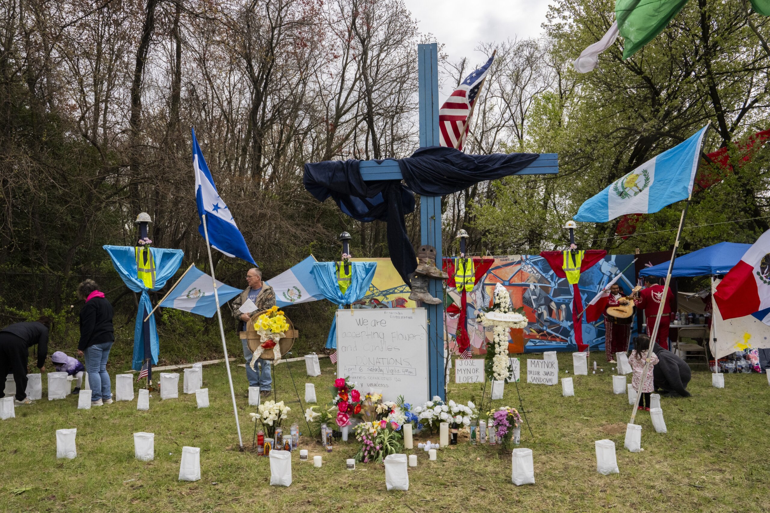 Last vigil at Key Bridge Victims’ Memorial in Baltimore to be held this ...