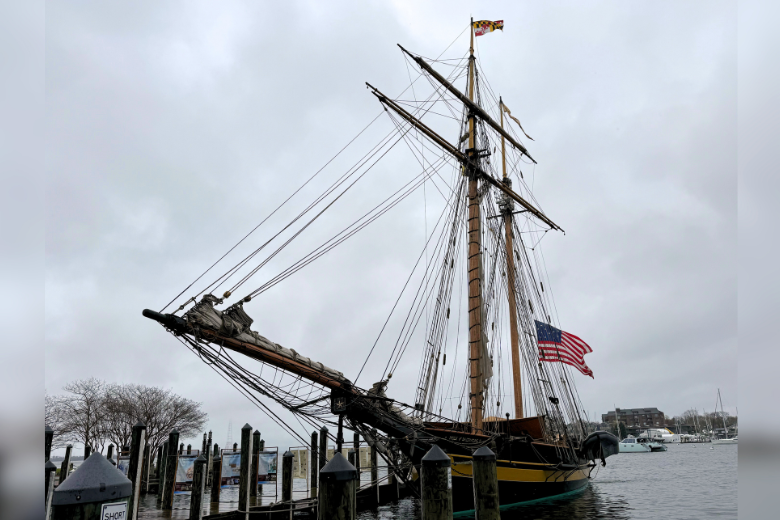Pride of Baltimore ship makes its return to Inner Harbor after Key ...