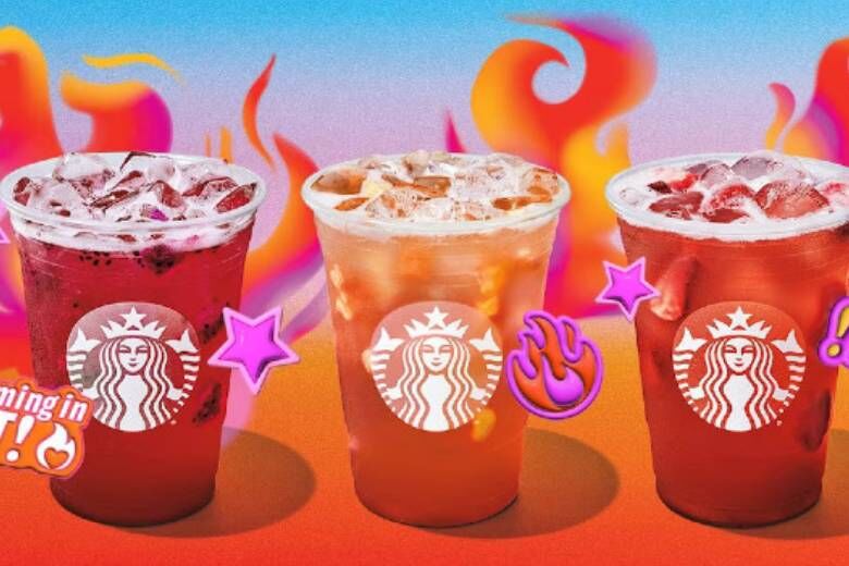 Starbucks introduces new drink options adding a fiery twist to spring ...