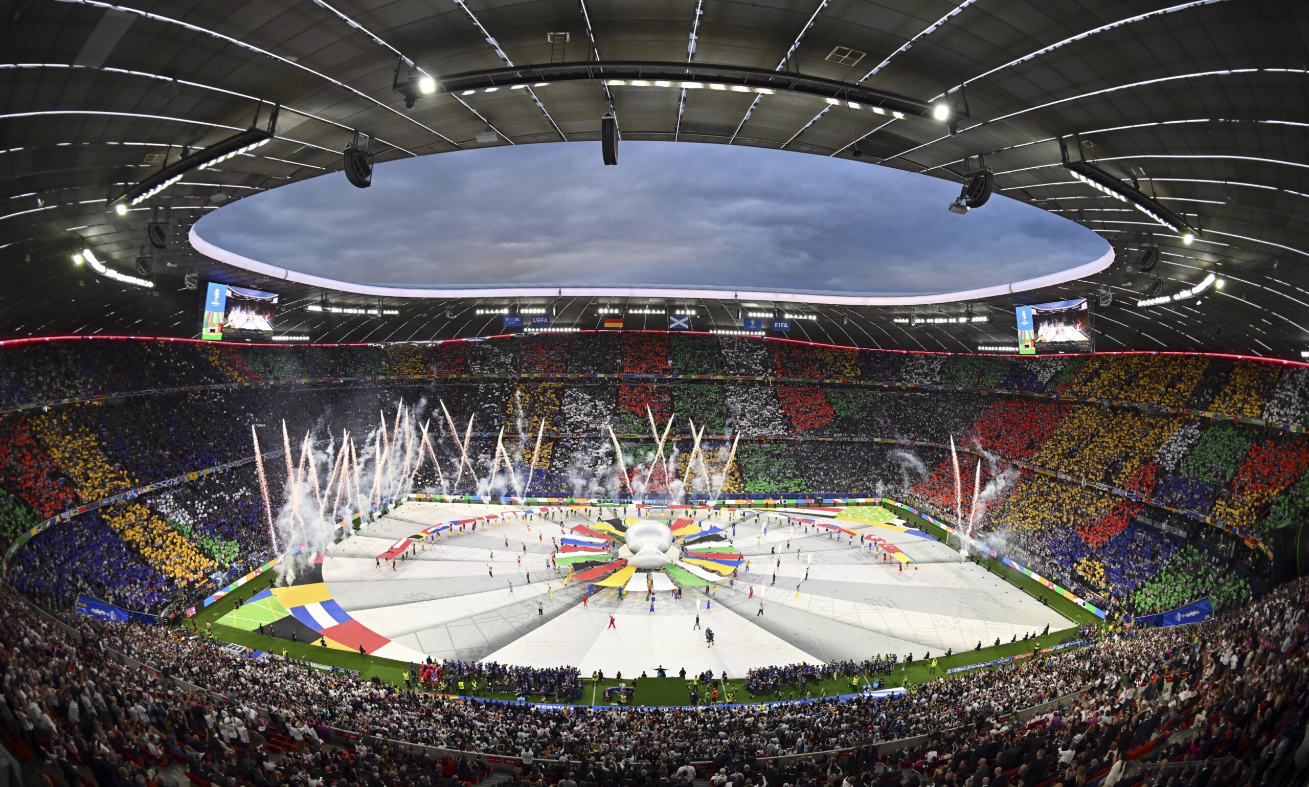 YouTube prankster says he was on the field at Euro 2024 opening ...