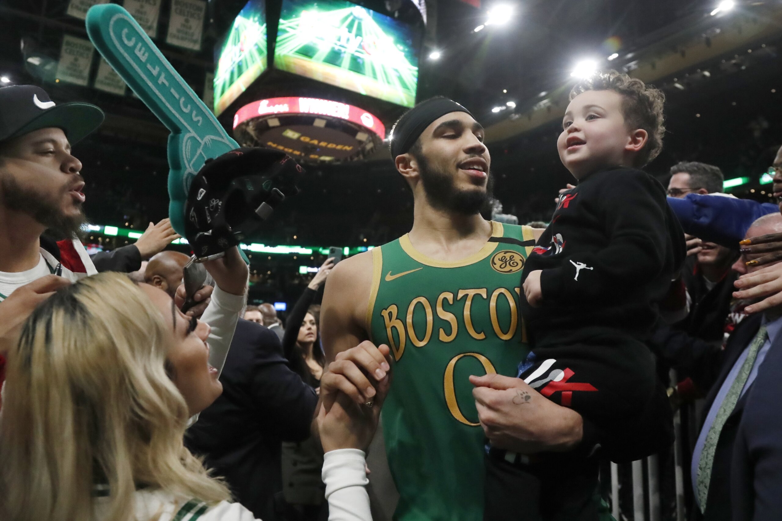 Celtics star Jayson Tatum reflects on Father’s Day on how being a dad ...