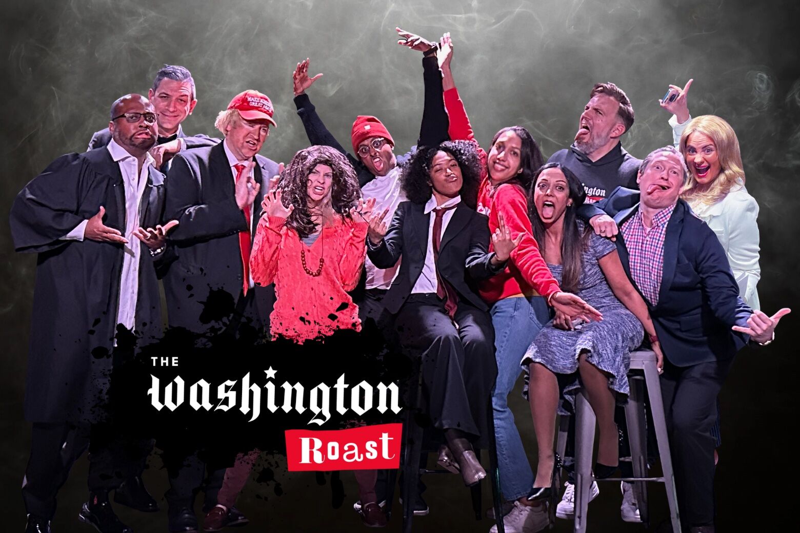 The Washington Roast brings political satire to DC Improv, breaking tension of heated 2024 ...